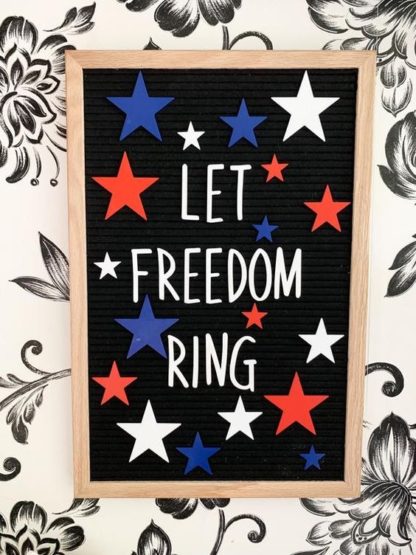 36 Patriotic Fourth of July Letter Board Sayings & Ideas - Entertaining ...